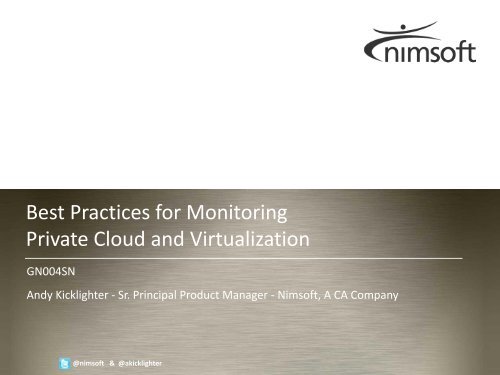 Nimsoft Powerpoint Template - CA