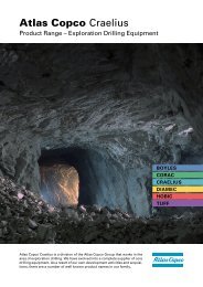 Atlas Copco Exploration Drilling Christensen CS14 Core Drill