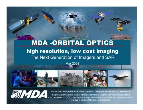 MDA -ORBITAL OPTICS