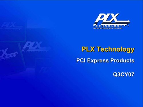 Switch - PLX Technology