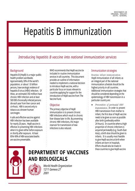 Hepatitis B Fact Sheet - English - Path