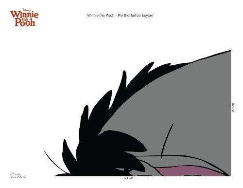 Winnie the Pooh - Pin the Tail on Eeyore - Spoonful