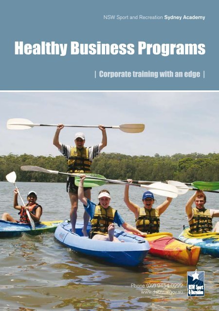 Healthy Business Program - NSW Sport and Recreation