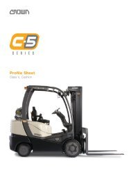 One Source Catalog - Crown Equipment Corporation