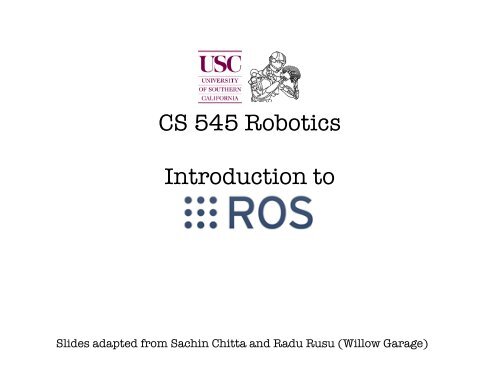 Slides - USC Robotics Research Lab