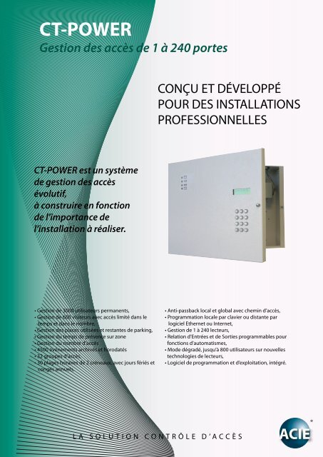CT-POWER - SERIE