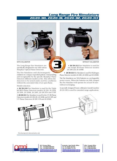 Long Range Fire Simulators - Omni Instruments