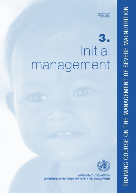 Initial management - libdoc.who.int - World Health Organization