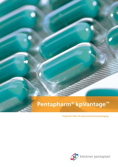 PentapharmÂ® kpVantageâ ¢ - KlÃ¶ckner Pentaplast