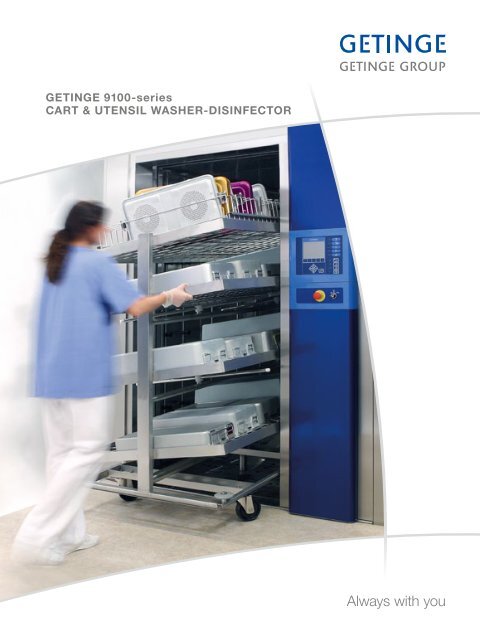 GETINGE 9100-series CART & UTENSIL WASHER-DISINFECTOR