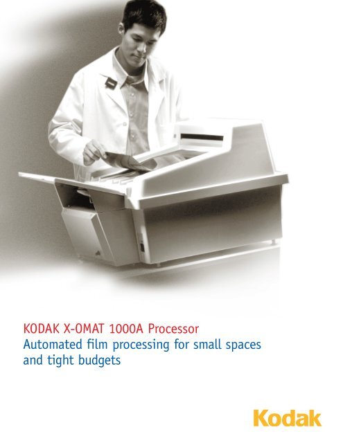 KODAK X-OMAT 1000A Processor Automated film ... - EquipNet