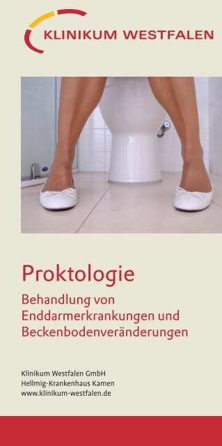 Flyer Proktologie
