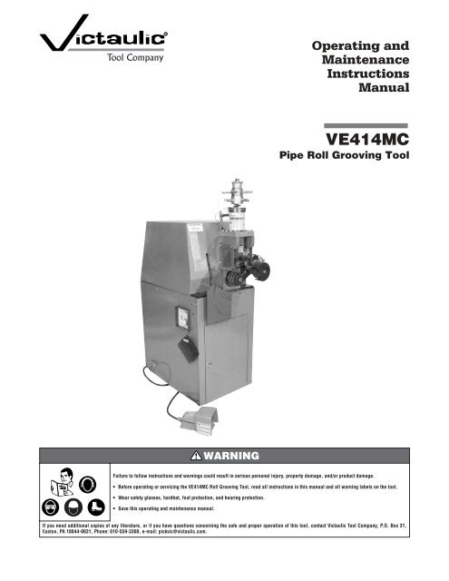 TM-VE414MC.3303 Rev.B - Victaulic