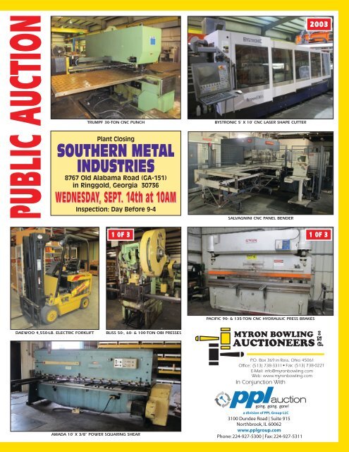 SOUTHERN METAL INDUSTRIES - PPL Group