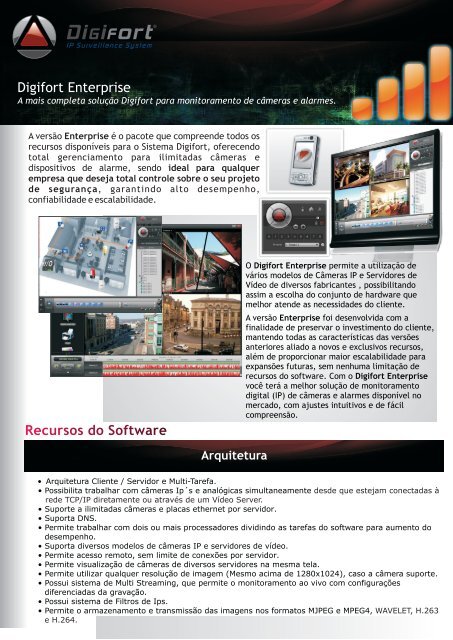 Recursos do Software Digifort Enterprise - FTP