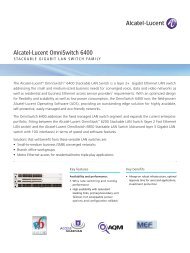 Alcatel-Lucent OmniSwitch 6250