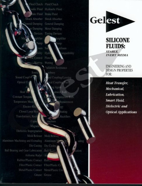 Gelest Silicone Fluids - Gelest Inc.