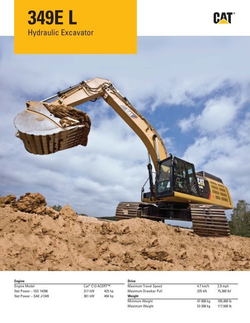 349E L HEX - Caterpillar Inc.