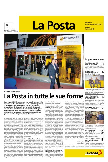 La Posta in tutte le sue forme - Die Schweizerische Post