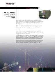 RF-1944 Series Broadband Inverted Vee HF Antenna Data Sheet