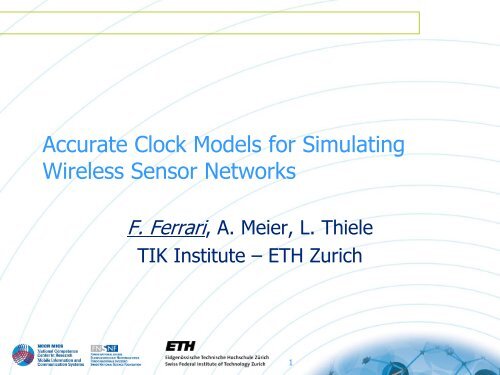 Accurate Clock Models for Simulating Wireless Sensor Networks