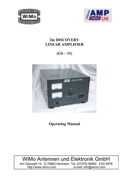 2m DISCOVERY LINEAR AMPLIFIER