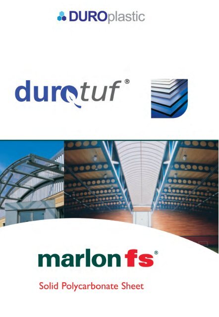 Latest Durotuf Brochure - Duroplastic