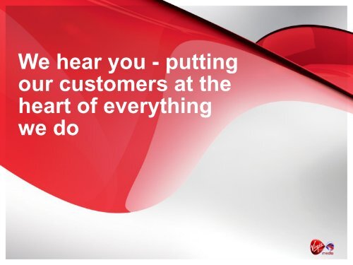 Putting our customers at the heart of everything we do - Sift Media