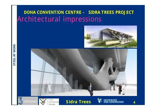 DOHA CONVENTION CENTRE SIDRA TREES PROJECT - Infosteel