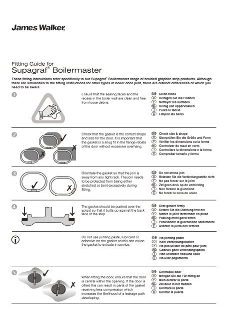 Supagraf Boilermaster - James Walker