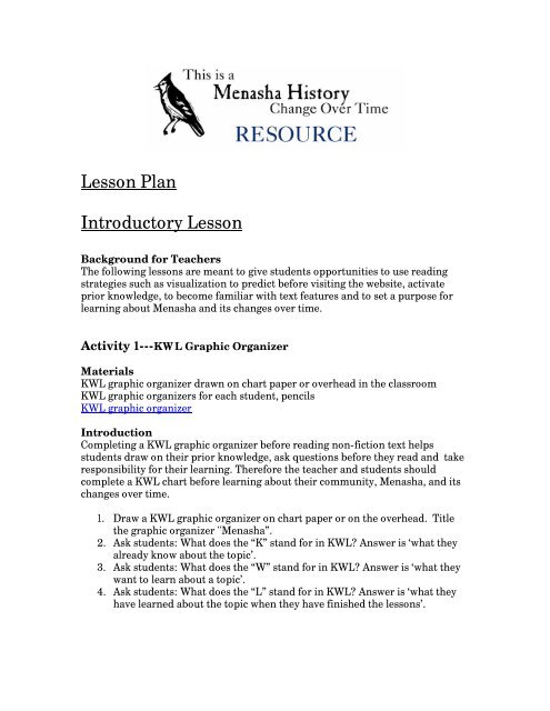 Introductory Lessons