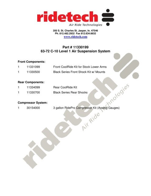 Download - Air Ride Technologies