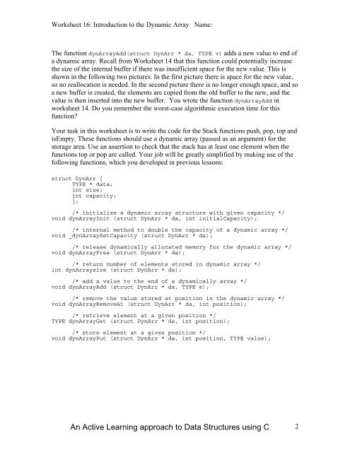 Worksheet