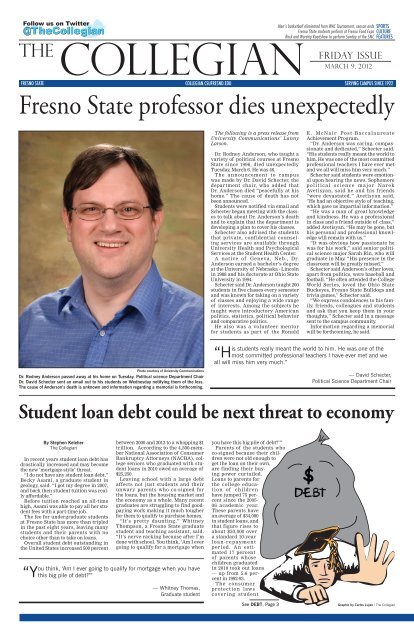 Fresno State professor dies unexpectedly - The Collegian