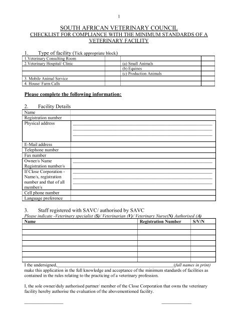 Checklist for compliance with the minimum standards of Faciliity.pdf