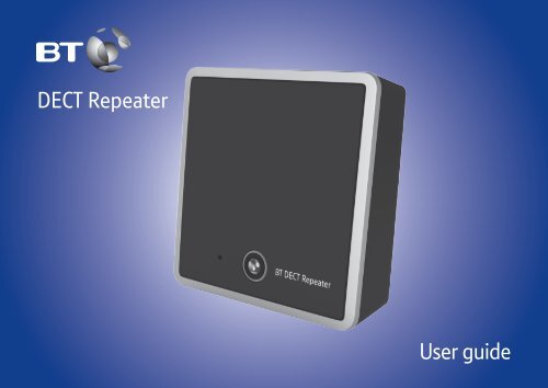 BT DECT Repeater User Guide