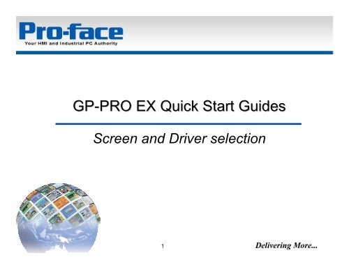 GP-PRO EX Quick Start Guides
