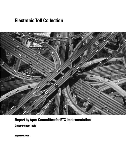 Electronic Toll Collection Electronic Toll Collection - National ...