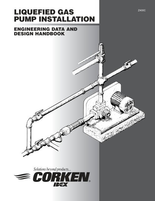 LIQUEFIED GAS PUMP INSTALLATION - Corken