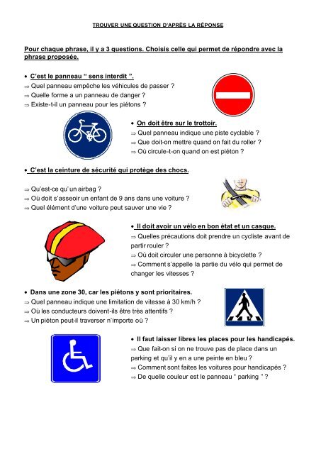 Fiche 28 trouver la question - Professeur Phifix