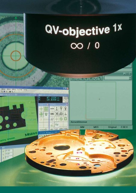 Vision Measuring Machines QUICK SCOPE CNC - TECHMAR