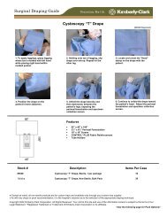 Lower Extremity Drape Surgical Draping Guide