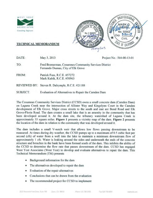 geoweb - Cosumnes Community Services District