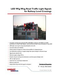 LED Ground & Shunt Signals - Unipart Rail