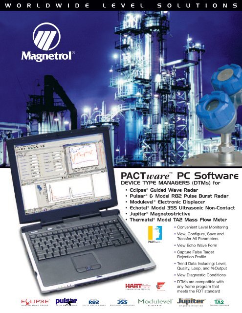 59-101 PACTware PC Software - Magnetrol International
