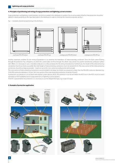 Lightning and surge prote