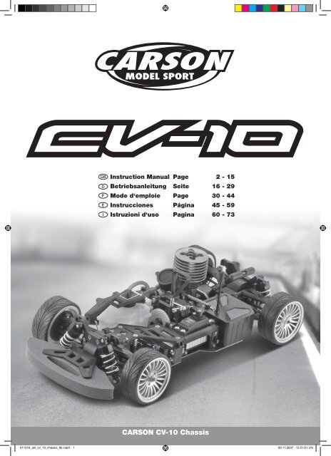 CARSON CV-10 Chassis - Tamiya