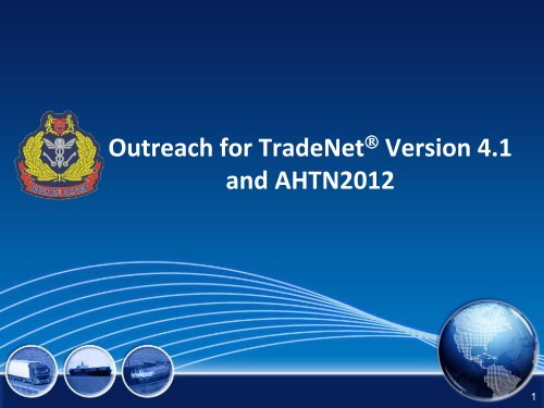 TradeNet Version 4.1 - Singapore Customs