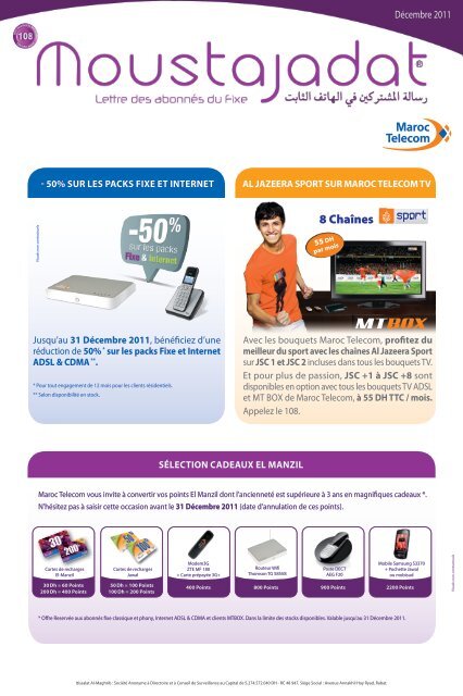 8 ChaÃƒÂ®nes - Maroc Telecom