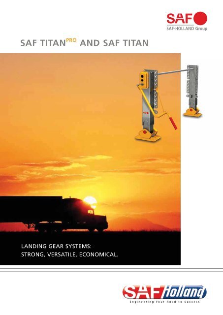 SAF TITAN PRO AND SAF TITAN - SAF Benelux SAF